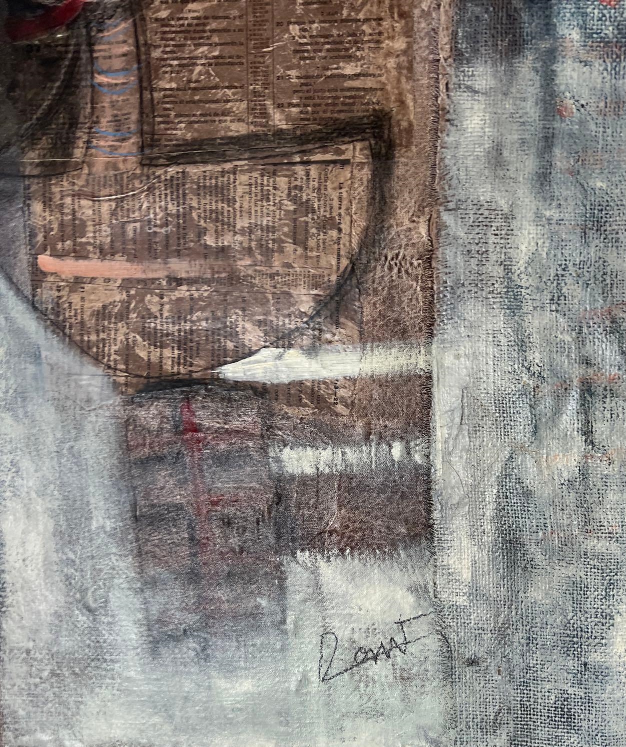 Albert Danet | Oil on Jute canvas signed Alberto DONET Lower Right ...
