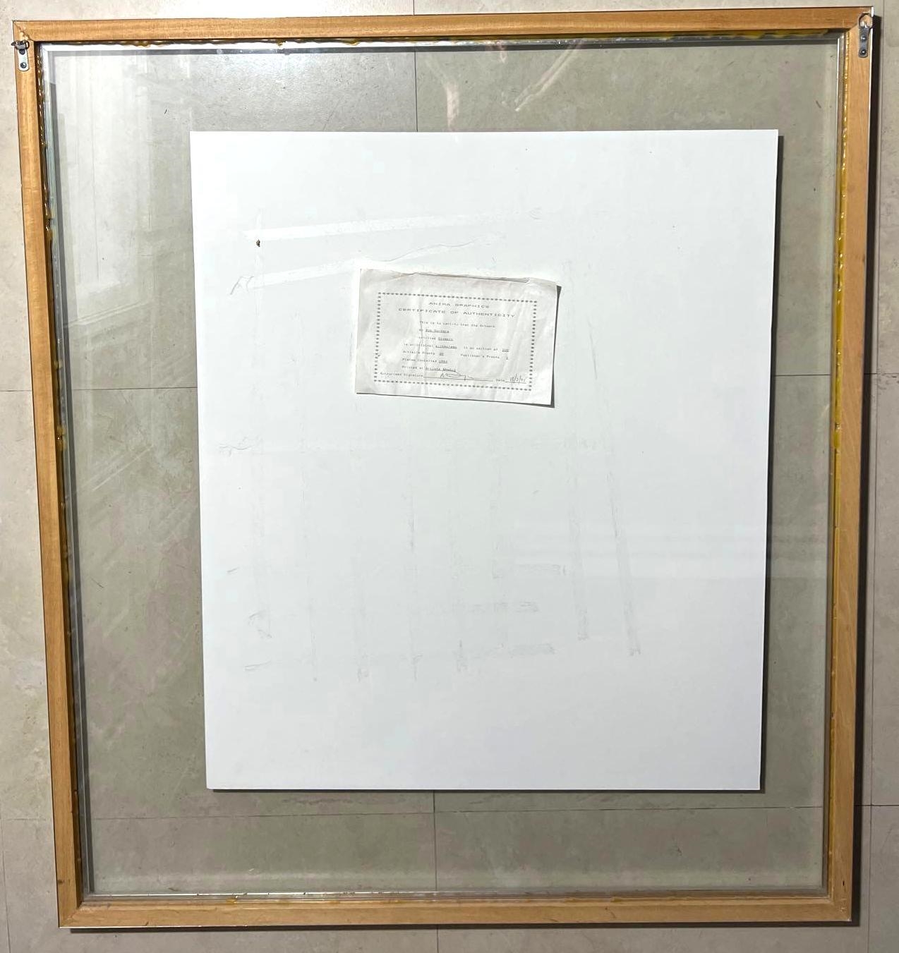 Bob Sanders | A lithograph signed by the artist Bob Sanders | MutualArt