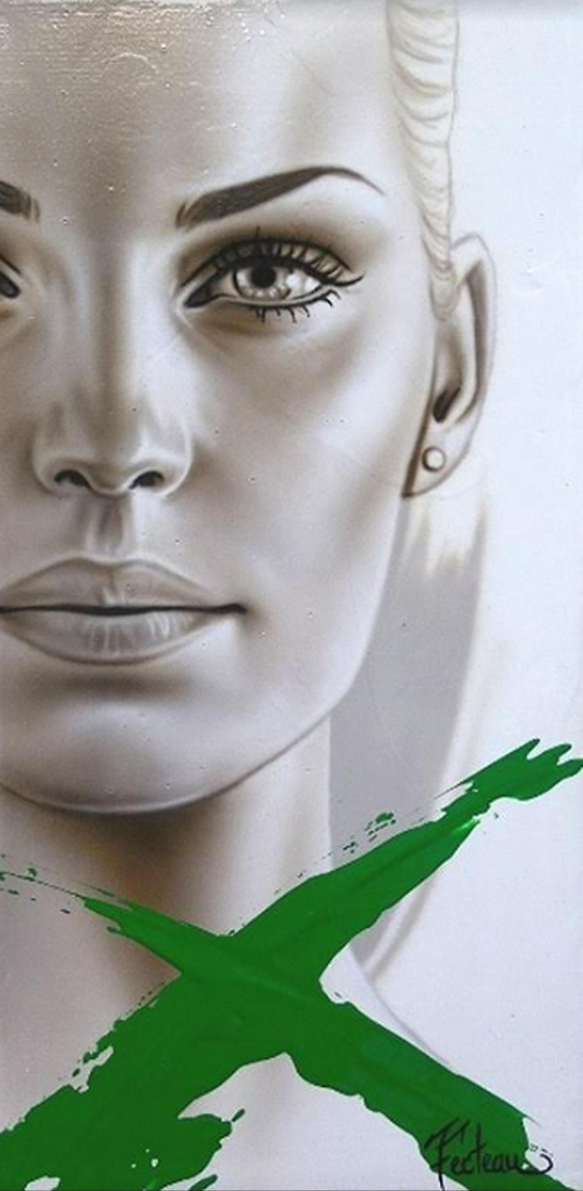 Sarah Fecteau | Green Touch | MutualArt