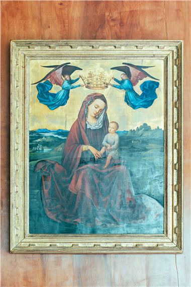 Jan Van Eyck | Madonna and Child with a fantastical landscape beyond ...