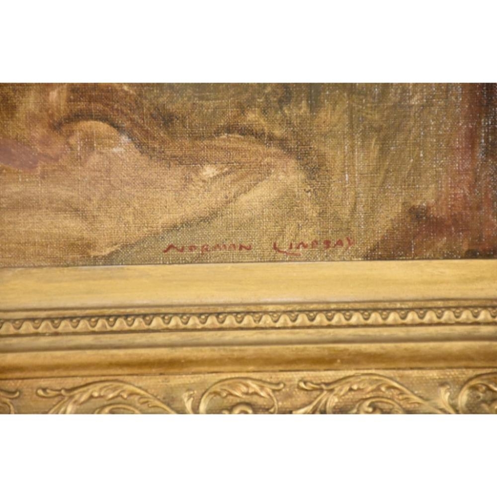 Norman Lindsay | Norman Lindsay- Resting Lady | MutualArt