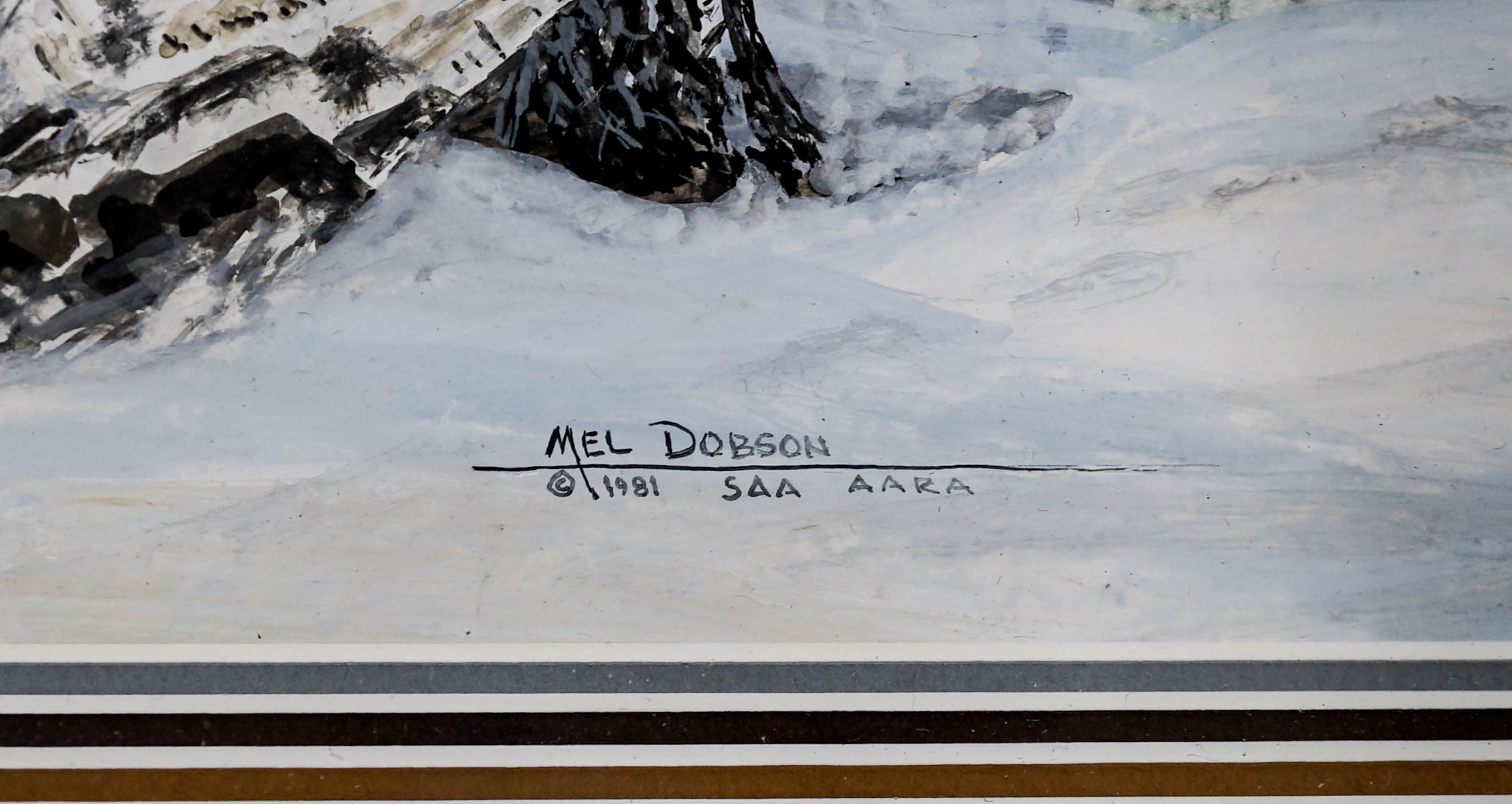 Mel Dobson | Birch Bunny; Untitled | MutualArt