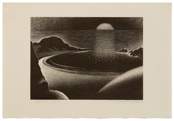 Paul Hambleton Landacre | Laguna Cove, (1941) | MutualArt