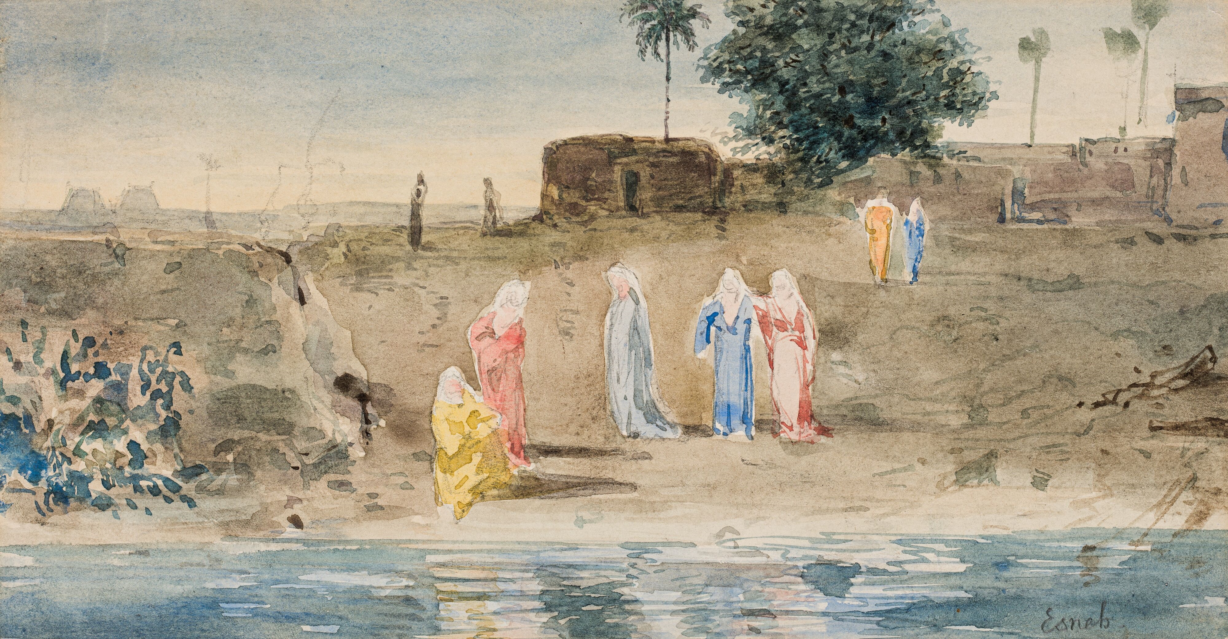 Leopold Carl Müller | Egyptian views (1834 - 1892) | MutualArt