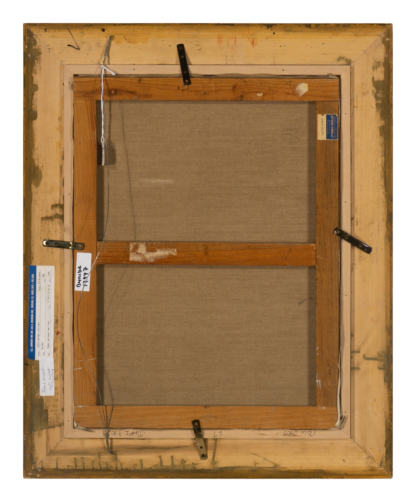 Duilio Barnabè | Bouquet: Blue Background (Circa 1958) | MutualArt