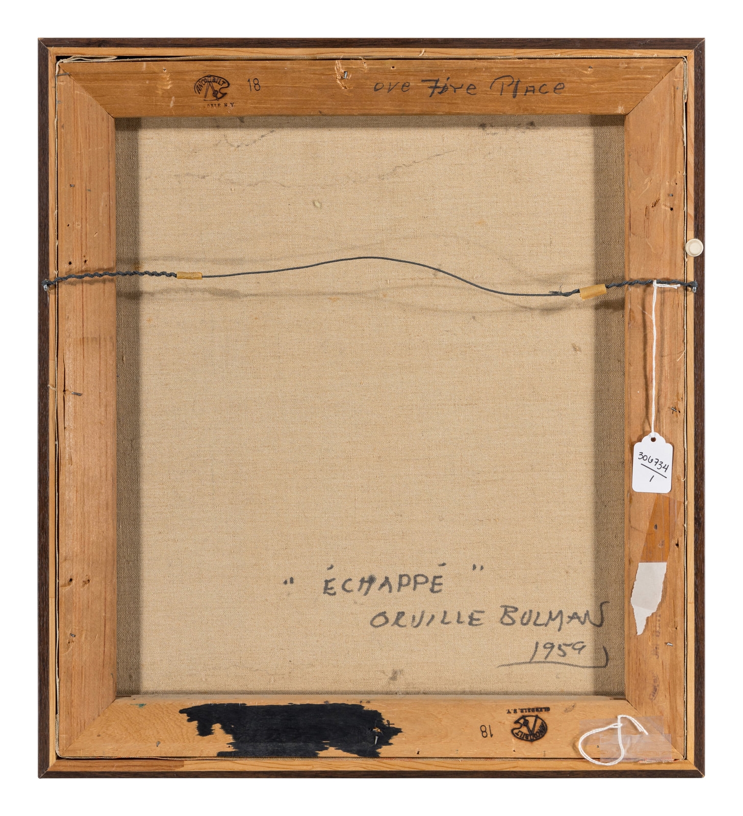 Orville Bulman | Échappé (1959) | MutualArt