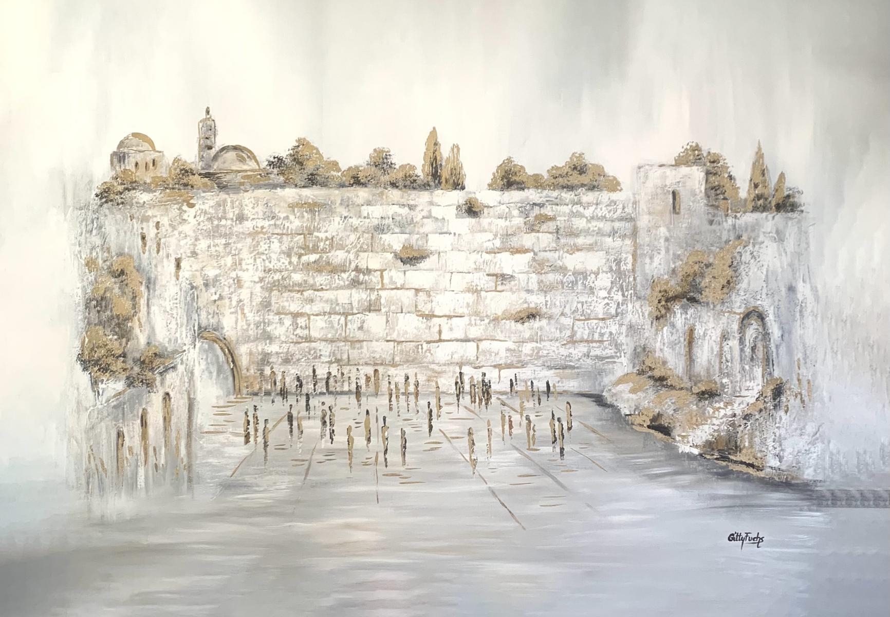 Gitty Fuchs | Kotel - Western Wall | MutualArt