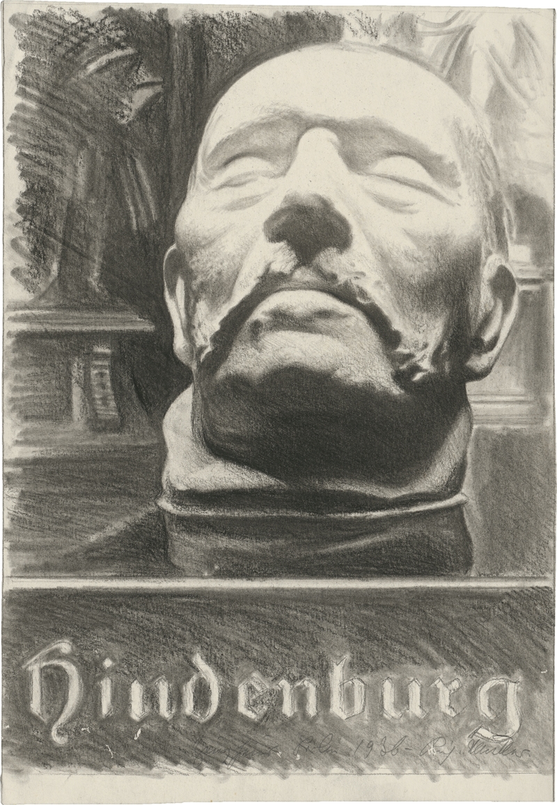 Richard Müller | Hindenburg (1936) | MutualArt