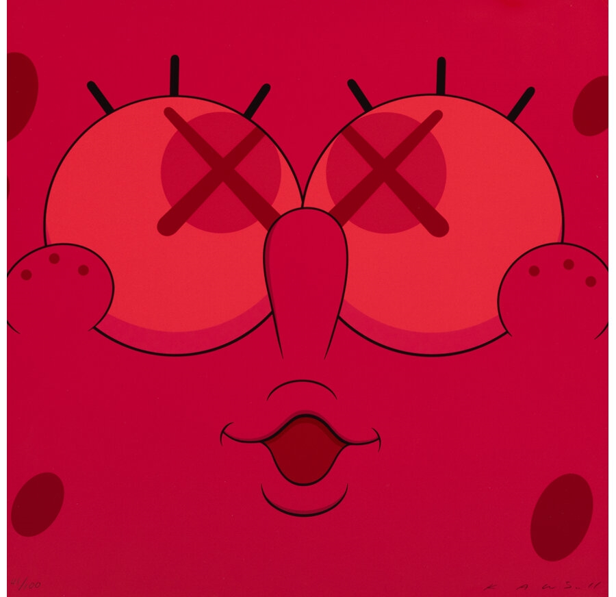 KAWS | Kawsbob (Red), 2011 (2011) | MutualArt
