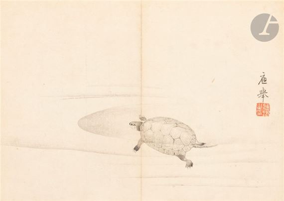 Maruyama Okyo | drawing of ôkyo (Circa 1850) | MutualArt