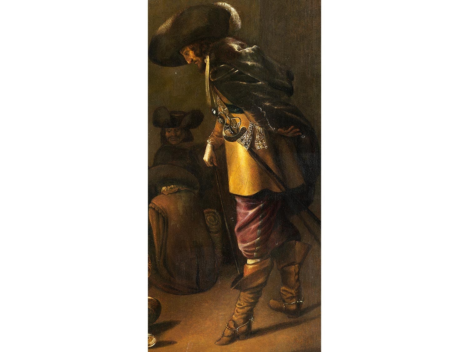 Willem Cornelisz. Duyster | OFFIZIER BEI DER BEGUTACHTUNG DER BEUTE ...