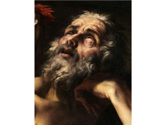 Giacinto Brandi | HEILIGER PETRUS MIT DEM HAHN (1691) | MutualArt
