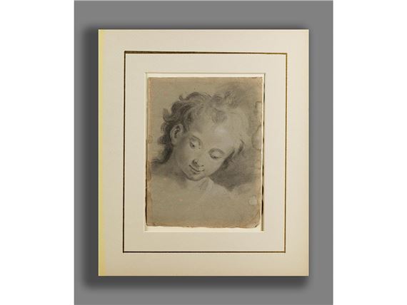 Francesco Capella | PORTRAITKOPF EINES JUNGEN MANNES | MutualArt