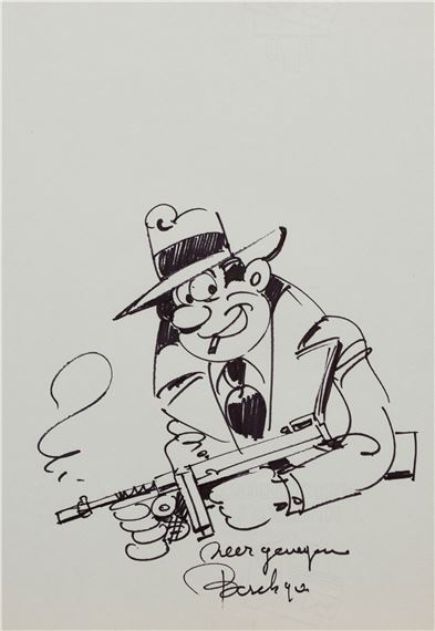 Arthur Berckmans | Sammy in gangster-outfit (1990) | MutualArt