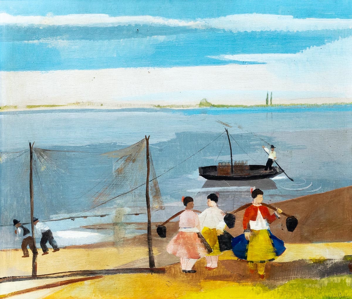 Endre Vadasz | Vízhordók | MutualArt