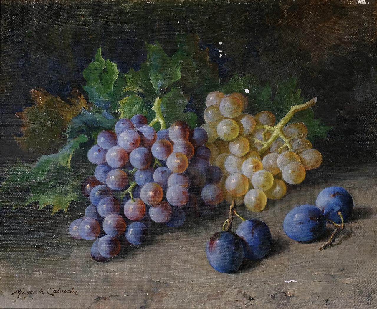 José Moncada Calvache | Bodegón de frutas | MutualArt