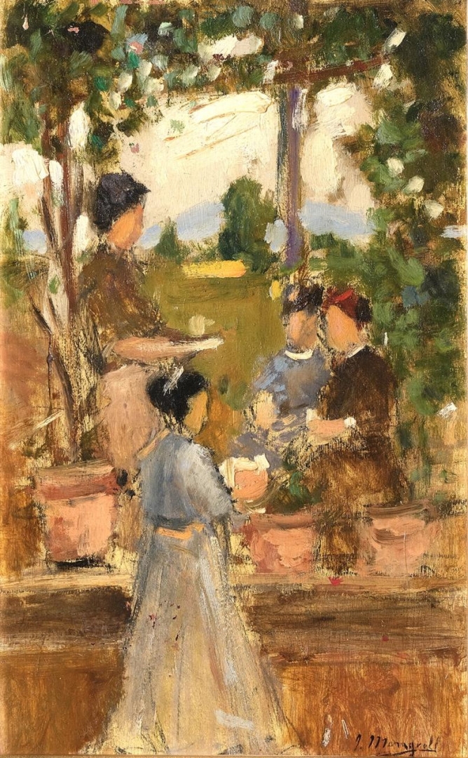 José Mongrell | Male portrait (1885) | MutualArt