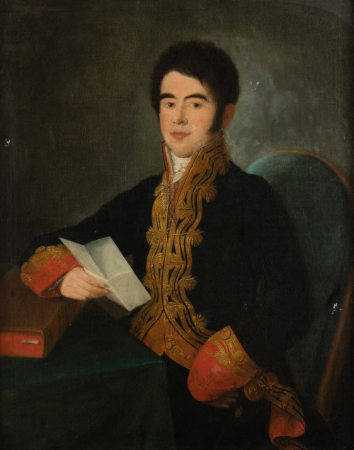 Agustín Esteve | Portrait of a Noble Lady | MutualArt