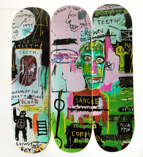 Jean-Michel Basquiat | Untitled (Yellow Tar and Feathers) (1982 ...