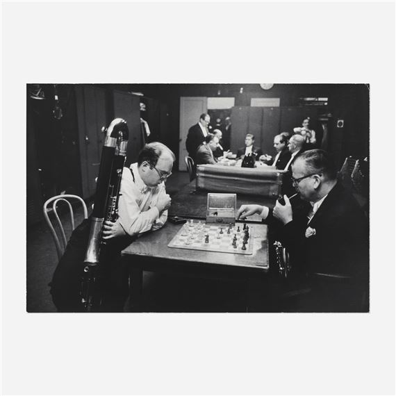 Alfred Eisenstaedt | Members of Boston Symphony playing games, Carnegie ...
