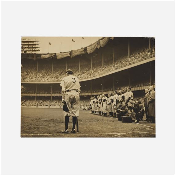 Nat Fein | Babe Ruth's Last Day at Yankee Stadium (1948) | MutualArt