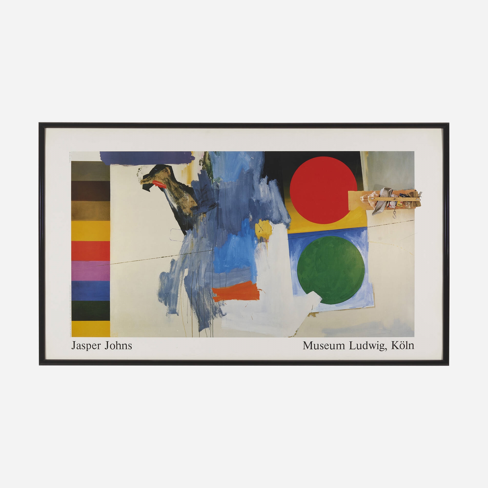 Jasper Johns | Museum Ludwig, Köln poster (1987) | MutualArt