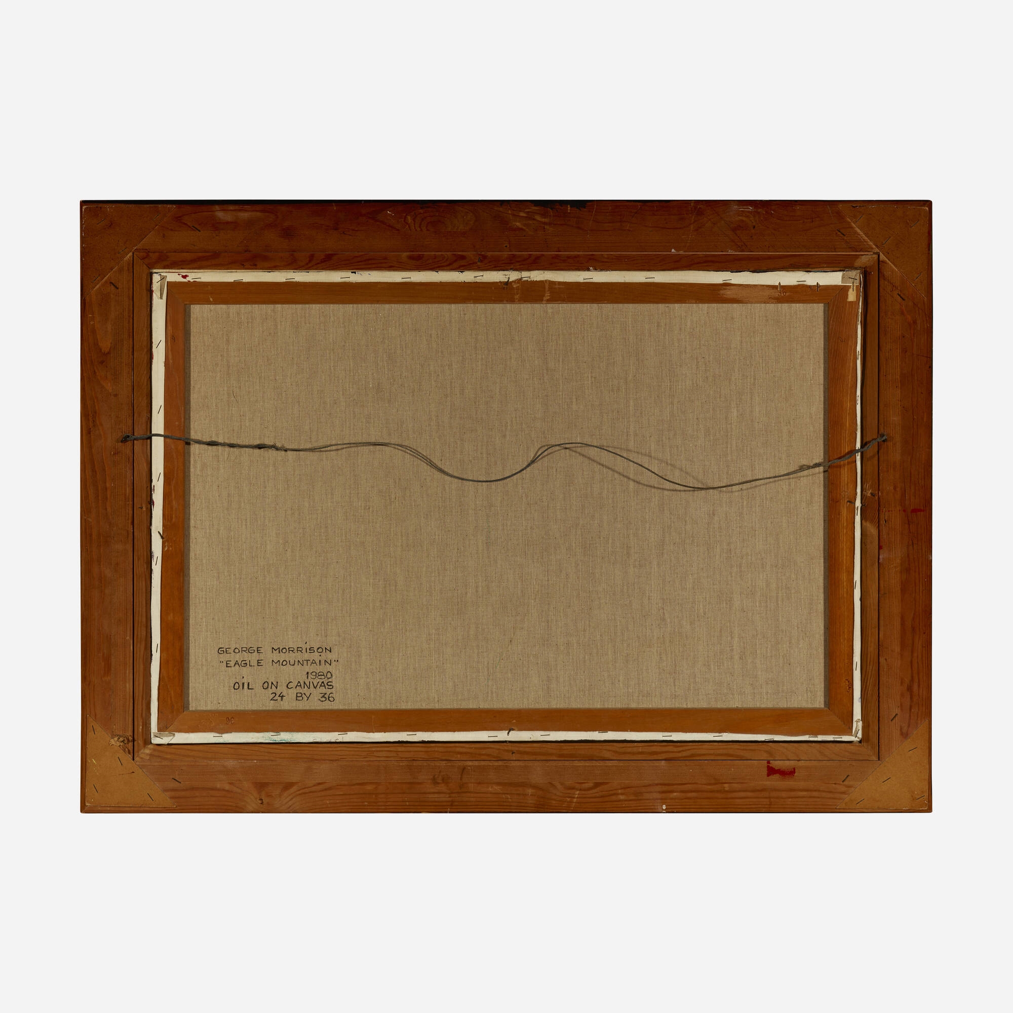 George Morrison | Eagle Mountain (1980) | MutualArt