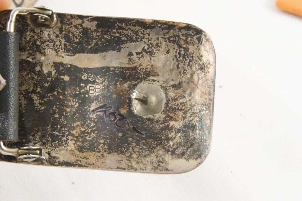 Benjamin Roubaud | Benjamin Becenti Dine' Storyteller Concho belt (1960 ...