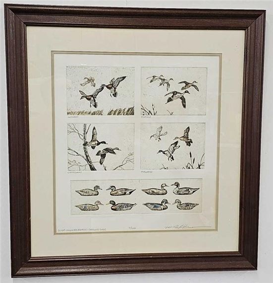 Mike Stidham | Mike Stidham Ducks Unlimited Dabbling Ducks | MutualArt
