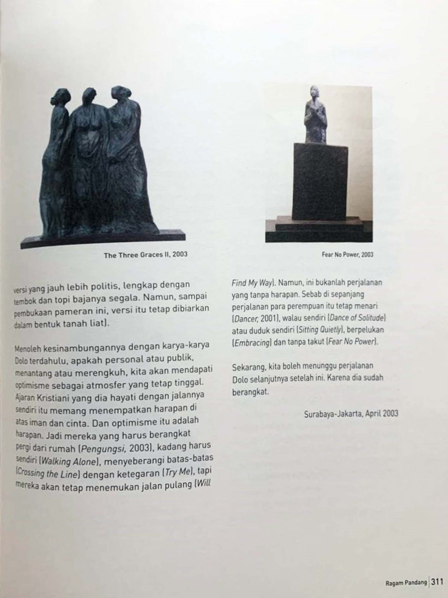 Dolorosa Sinaga | The Three Graces Ii | MutualArt