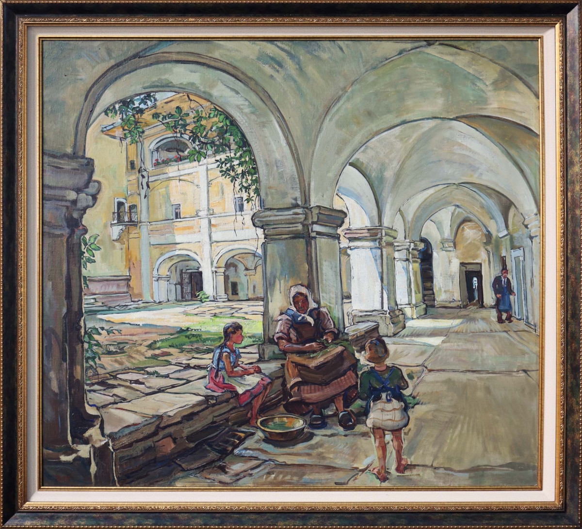 Emil Rizek | Schlosshof In Stainz | MutualArt