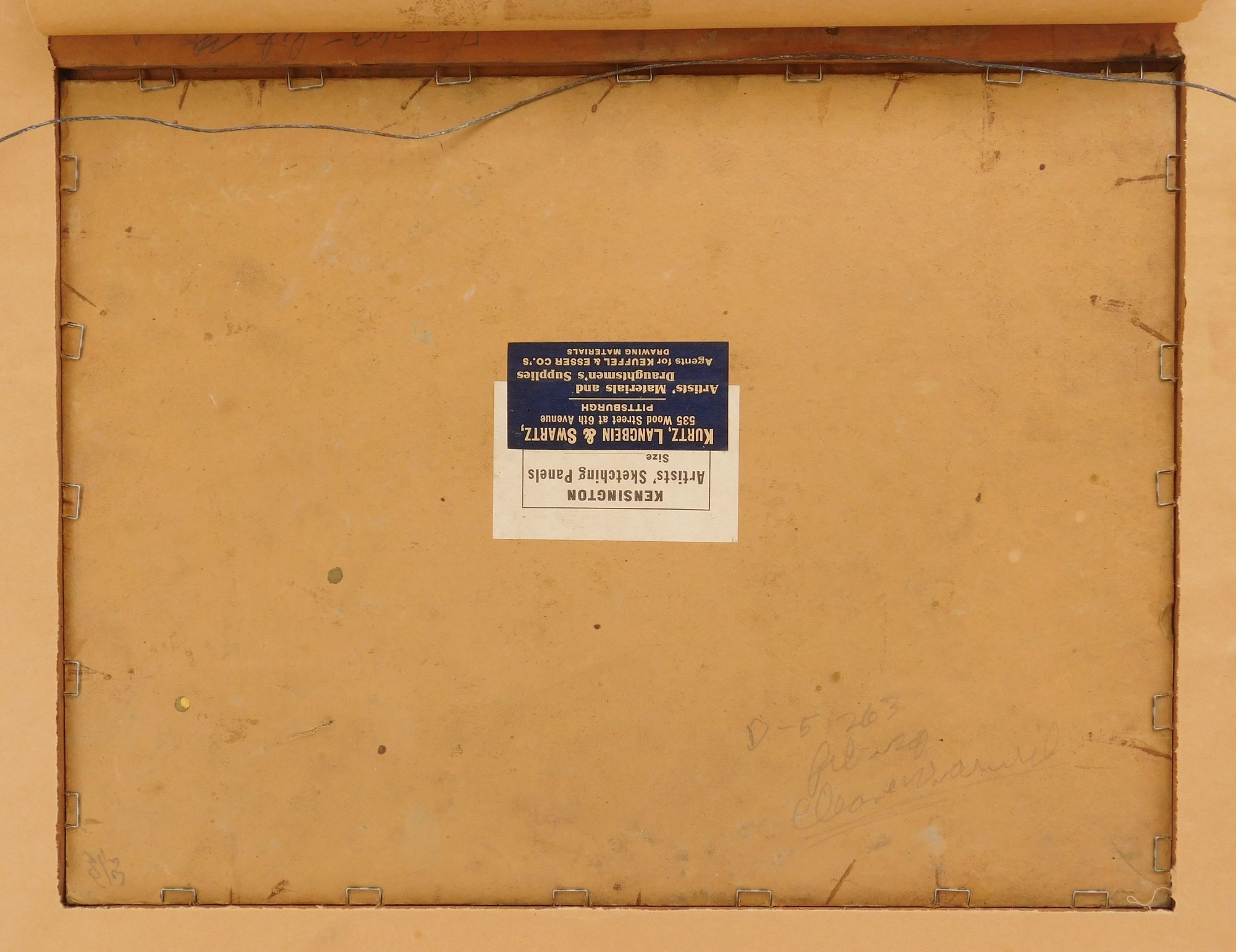 David Walkley | Landscape with Creek and Fence | MutualArt