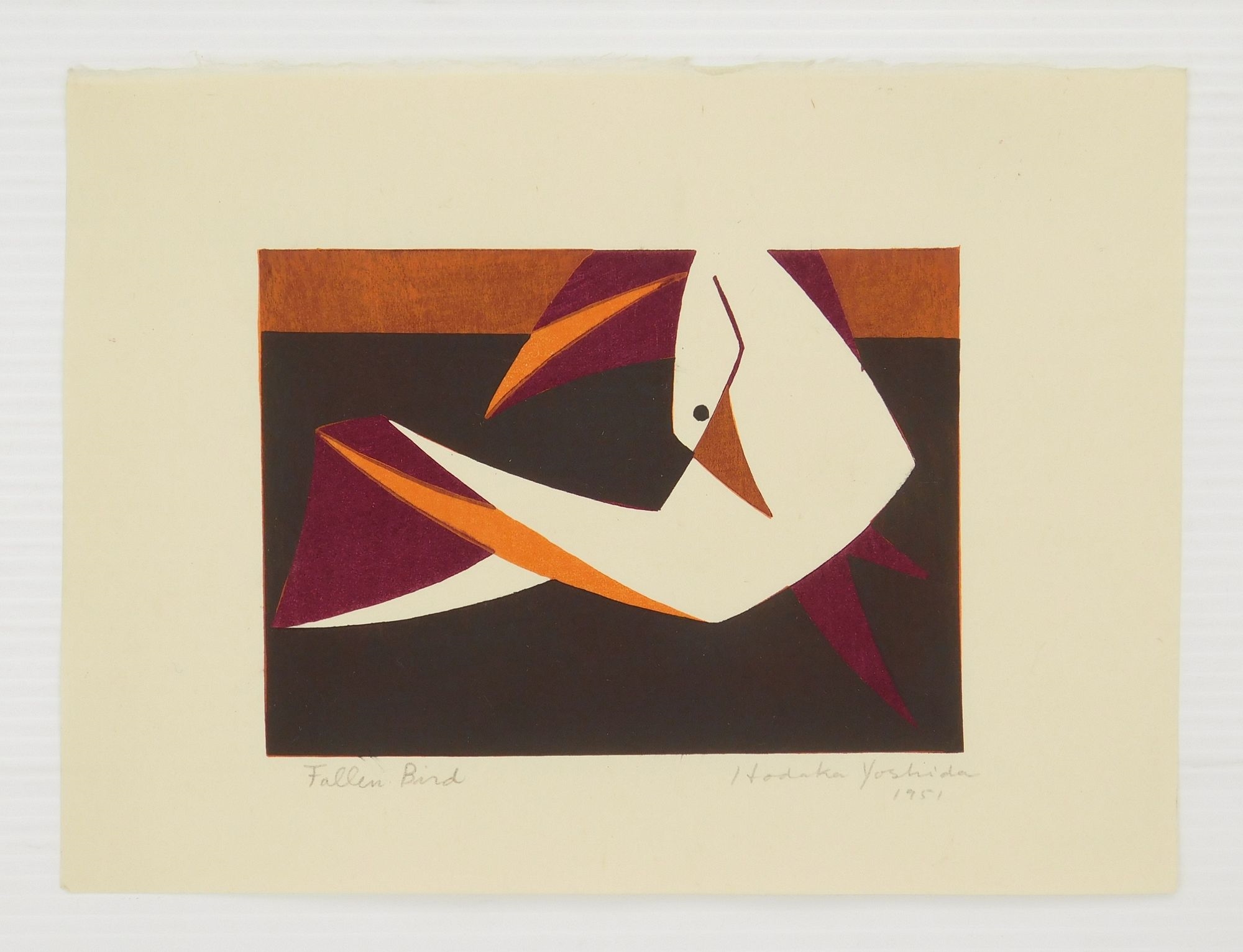 Hodaka Yoshida | Caught Bird, Entwined Birds & Fallen Bird (1951 ...
