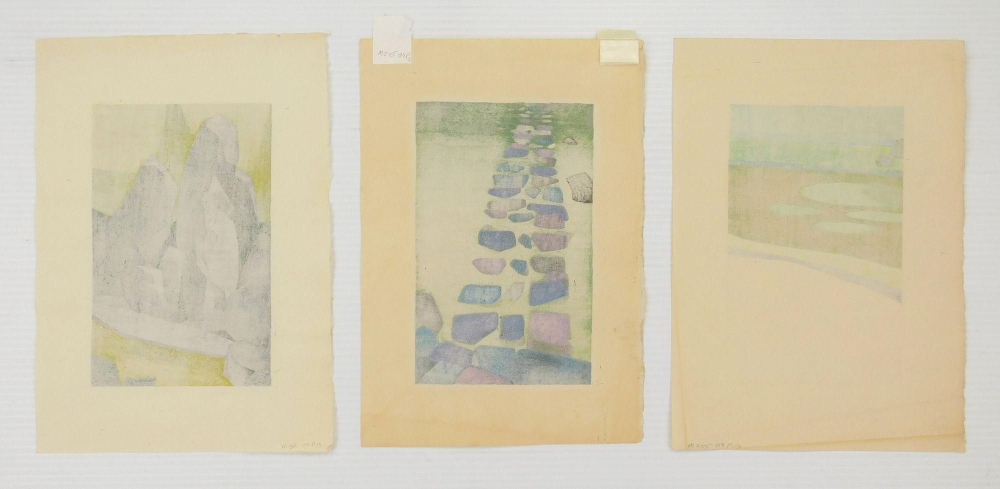 Chizuko Yoshida | Landscape & Muro ,Daisen in Garden (1953) | MutualArt