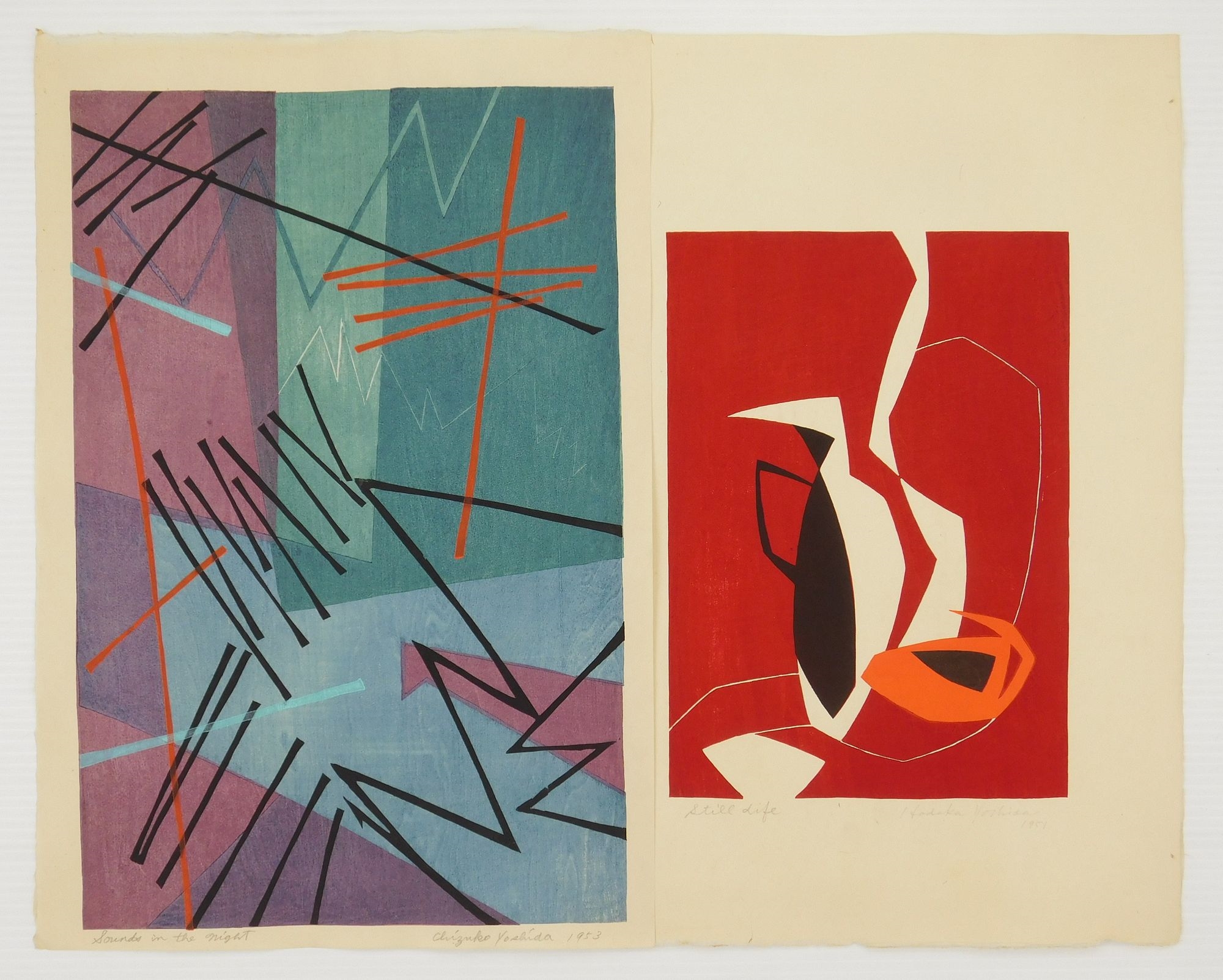 Chizuko Yoshida | Sounds in The Night ,Still-Life (1953) | MutualArt
