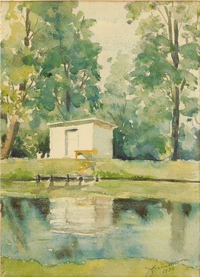 J. Davis Wilson | Zoar Fish Hatchery (1932) | MutualArt