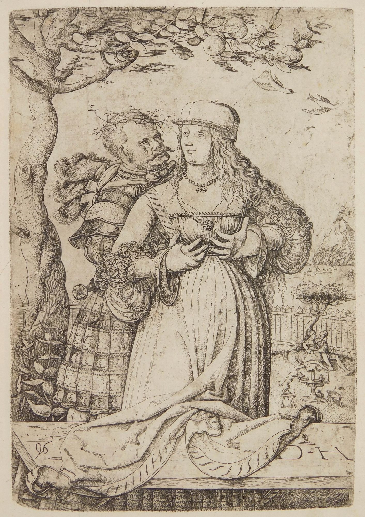 Daniel Hopfer | Daniel Hopfer etching (Circa 1520) | MutualArt