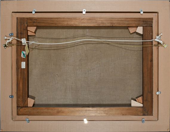 David Strachan | Still life with fruit and an oil lamp (1953) | MutualArt