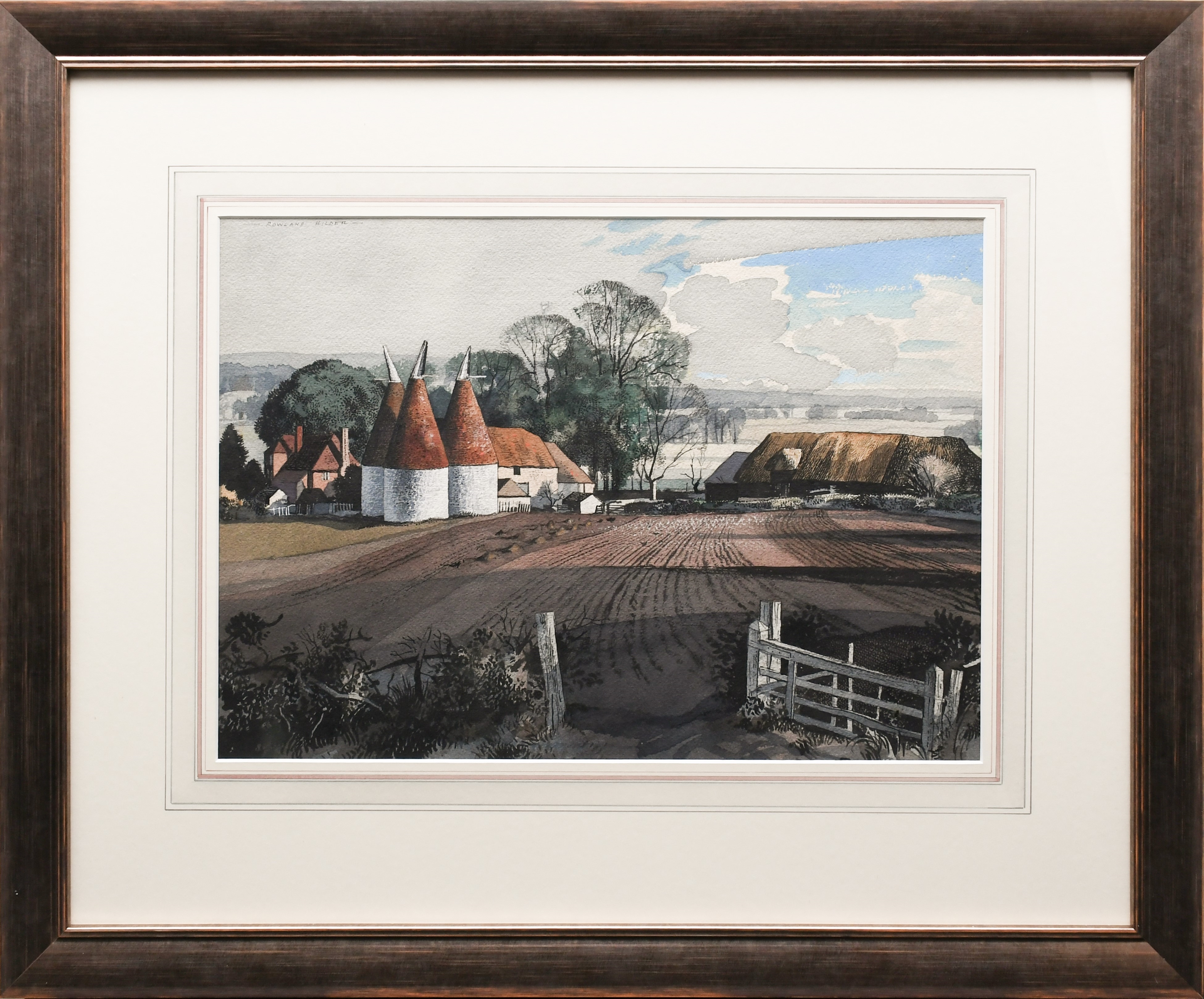 Rowland Hilder | Sepham Barn, Shoreham (1905) | MutualArt