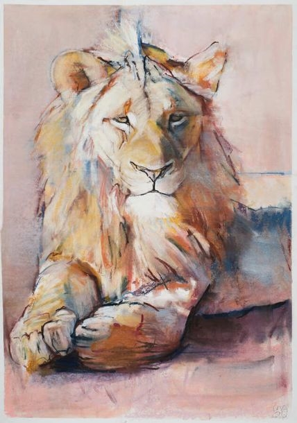 Mark Adlington | Young Lion (2020) | MutualArt