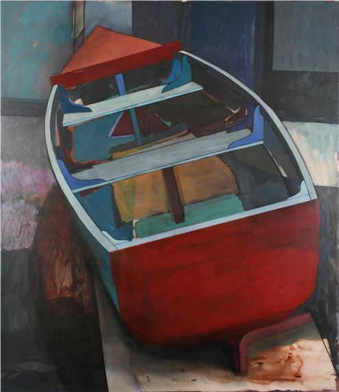 Fraser Taylor | CROUCHED WOMAN (1986) | MutualArt