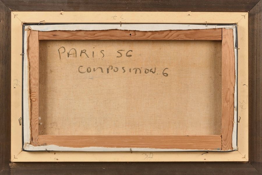 Paul Ackermann | Paul ACKERMAN (1908-1981) Composition 6, 1956 Oil on ...