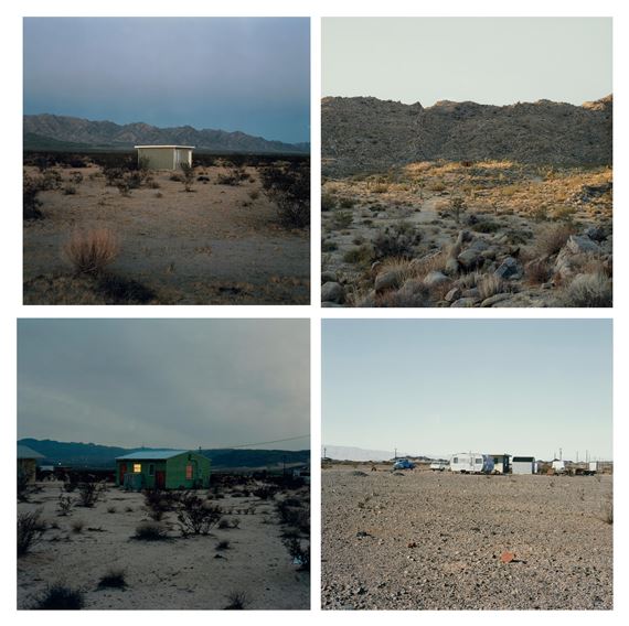 John Divola | 4 Works: Selected Images from Isolated Houses | MutualArt