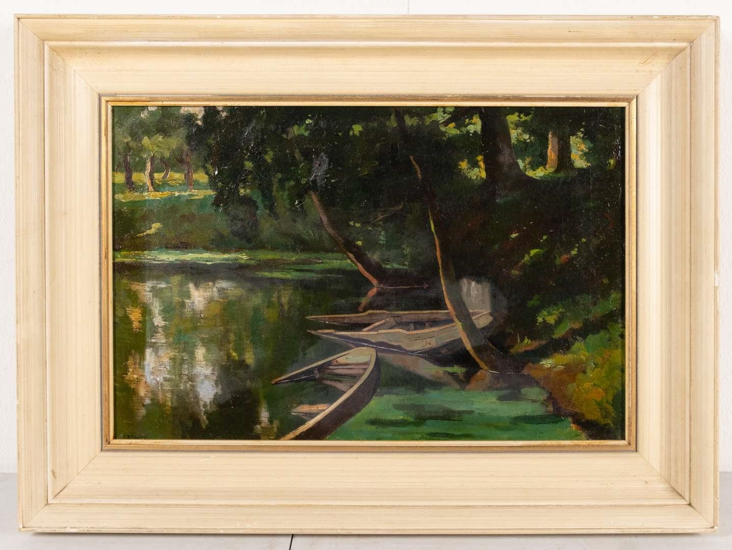 Ferwerda Barend | Bootjes langs de kant | MutualArt