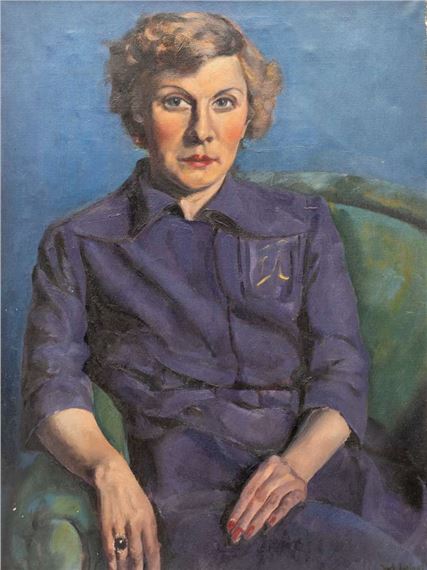 Jack Hamel | Portret van mogelijk de actrice Willy Haak (1897-1968 ...