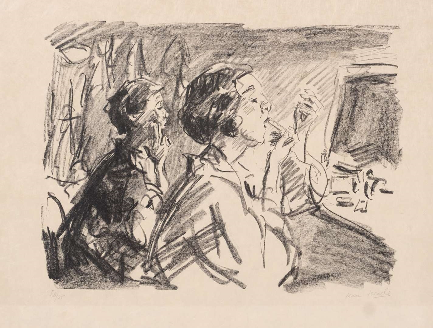 Isaac Israëls | Dancer in pink veils | MutualArt