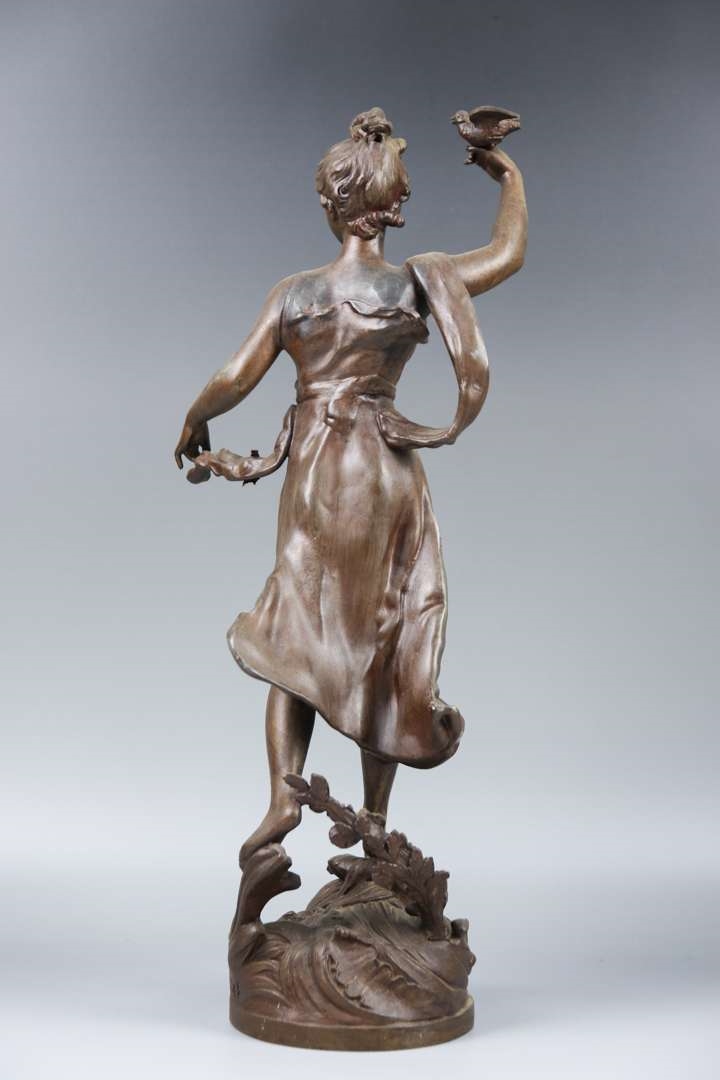 Eugene Rousseau | Een zamak beeld naar voorbeeld door Eugène Rousseau ...