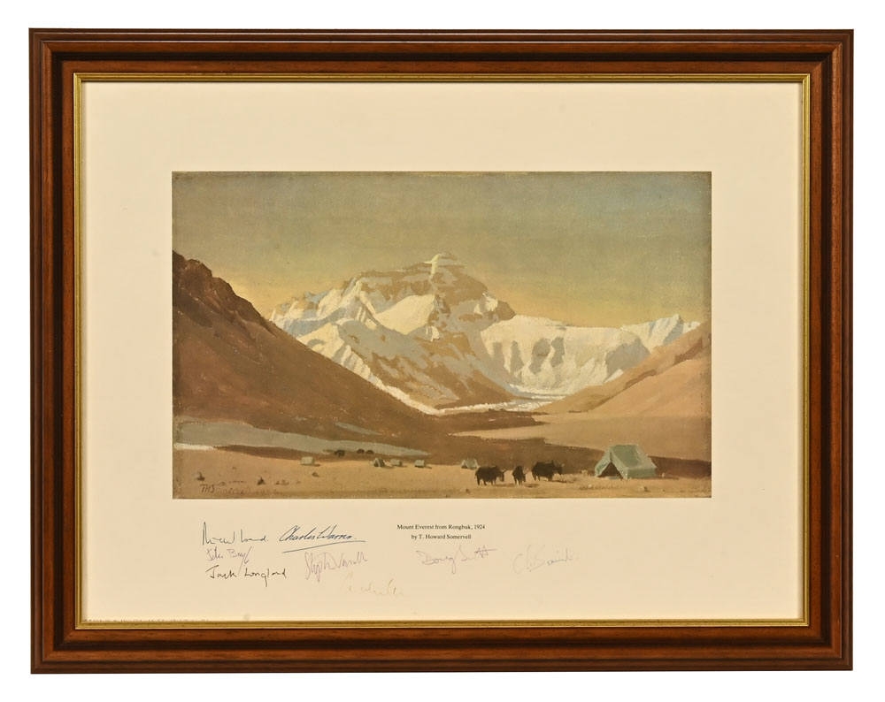 Theodore Howard Somervell | Mount Everest from Rongbuk (1925) | MutualArt