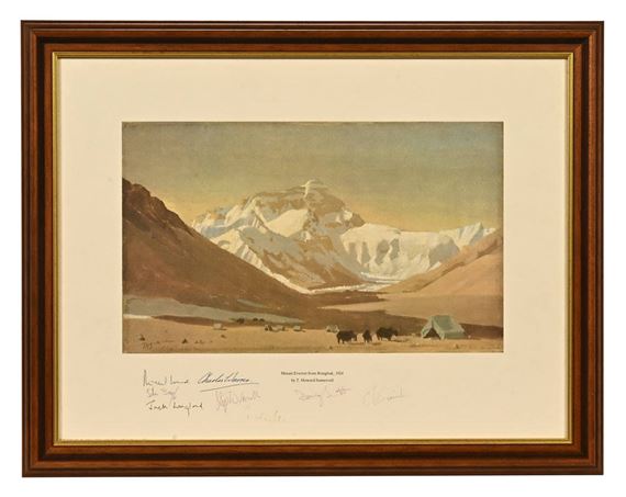 Theodore Howard Somervell | Mount Everest from Rongbuk (1925) | MutualArt