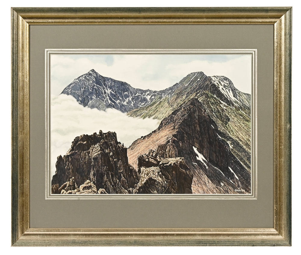 Anthony Cain | Snowdon from Crib Goch (6) | MutualArt